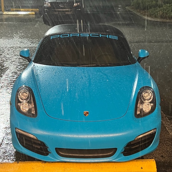 Porsche Design | Design | Porsche Decal In Teal Blue | Poshmark